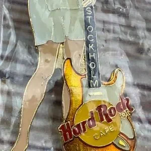 Hard Rock Cafe | Other | Hard Rock Cafe Stockholm Pin Girl Holding ...
